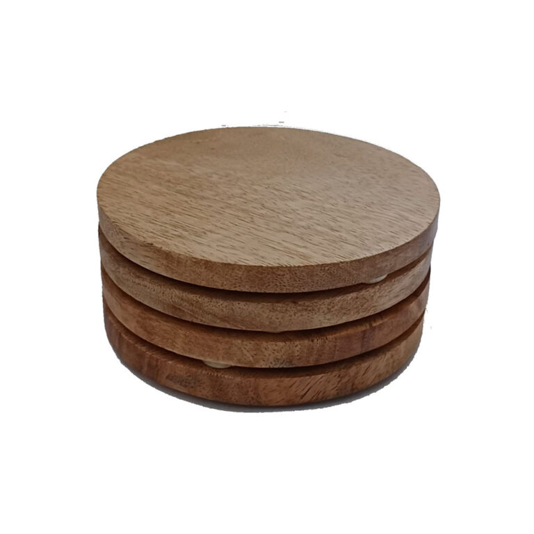 Unfinished Round Wood Coasters. Smoothened to a rustic feel.